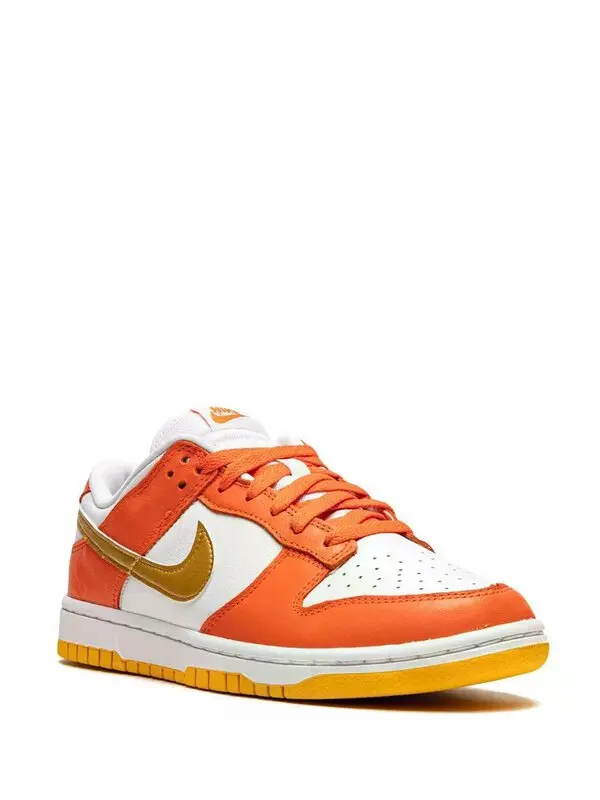Nike Dunk Low Golden Sneakers - Orange