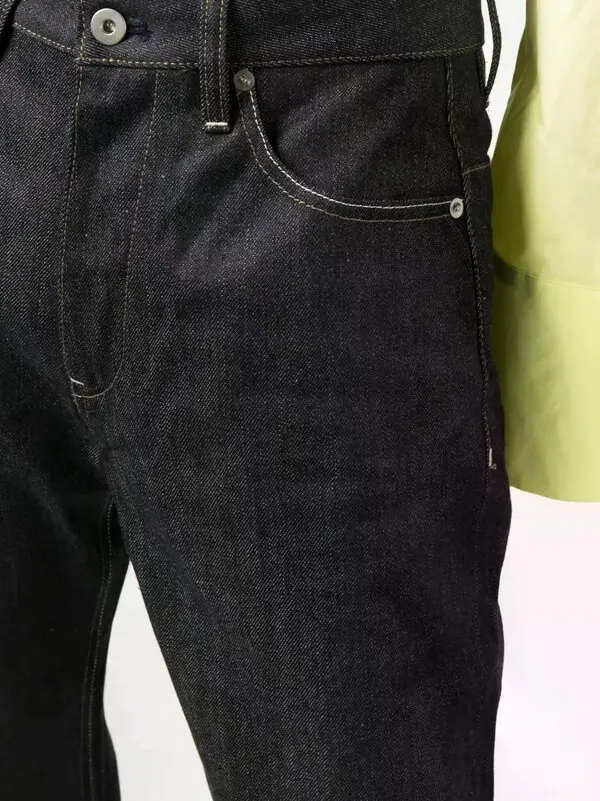 JIL SANDER Five-pocket Cotton Jeans