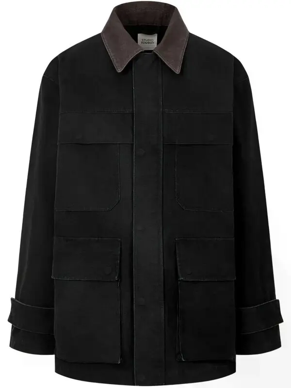 STUDIO TOMBOY Cotton Jacket - Black