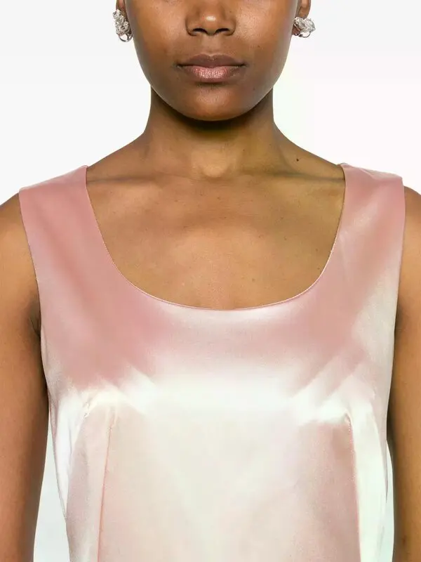 Dolce & Gabbana Satin Midi Dress