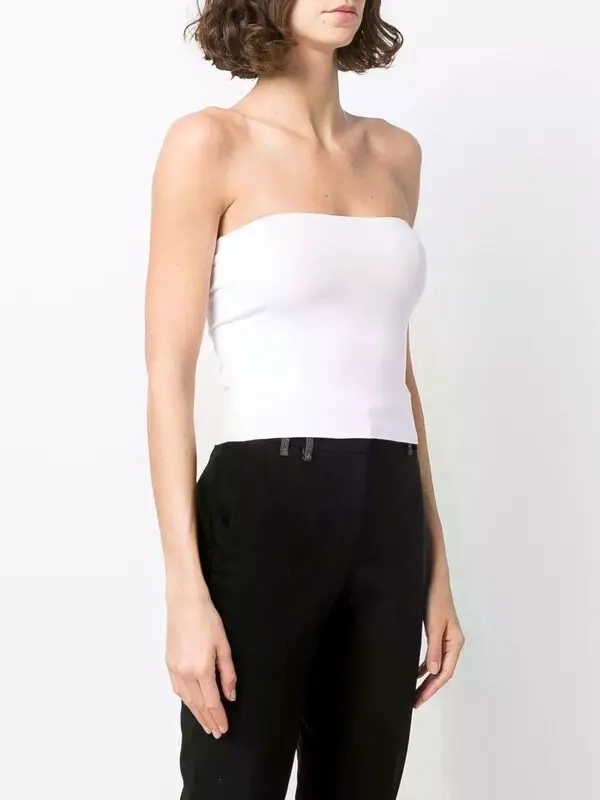 Brunello Cucinelli Bandeau-style Top - White