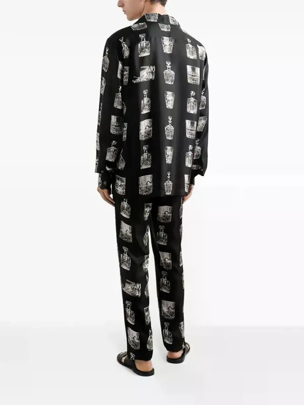 Dolce & Gabbana Liquor-print Shirt