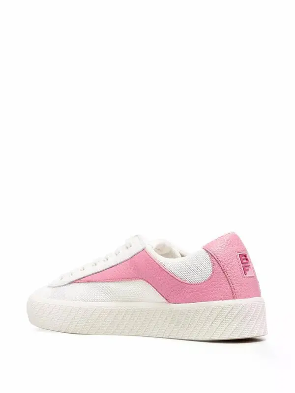 By Far Rodina Perforated Color-block Sneakers