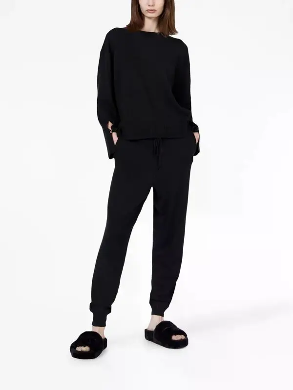 Stella McCartney Iconics Split-cuff Jumper - Black