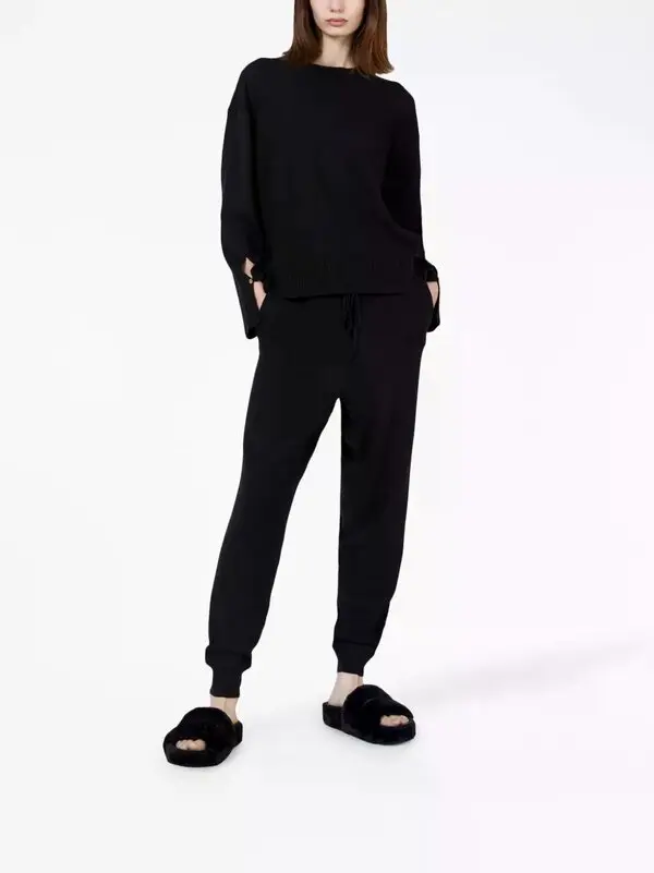 Stella McCartney Iconics Split-cuff Jumper - Black