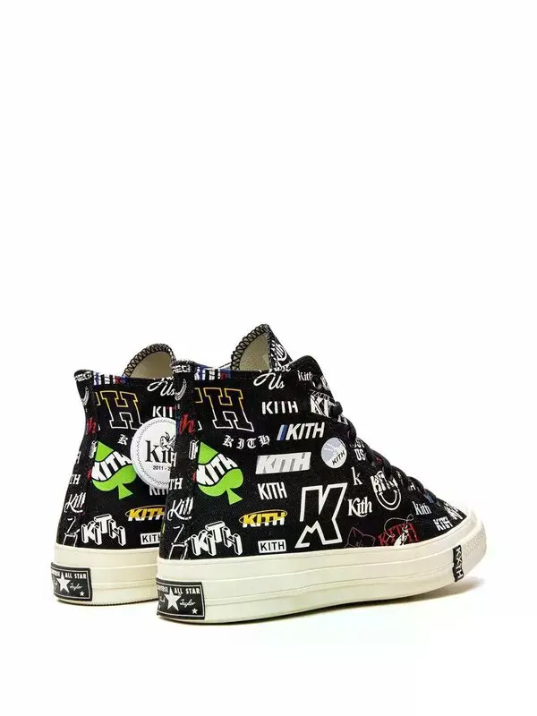 CONVERSE X Kith Chuck 70 Hi 10th Anniversary Sneakers - Black