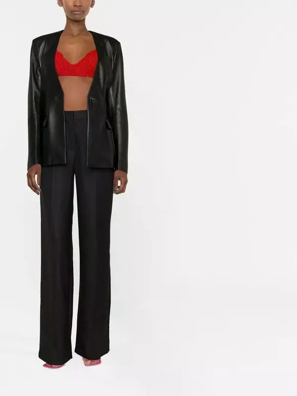 Magda Butrym High-waisted Straight-leg Trousers