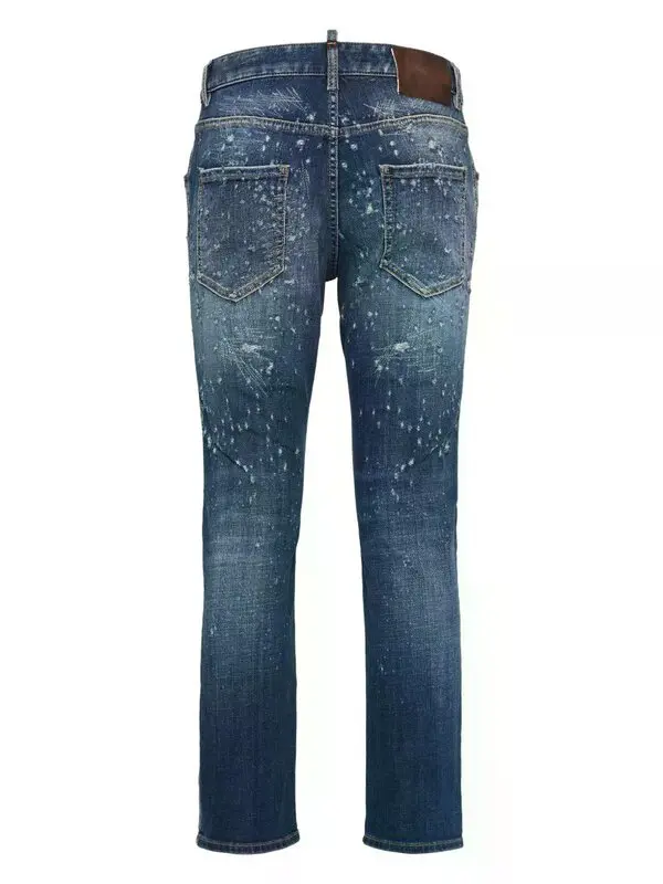 Dsquared2 Distressed Slim-leg Jeans