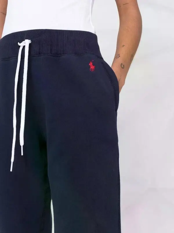 Polo Ralph Lauren Cotton Blend Tapered Track Trousers - Blue