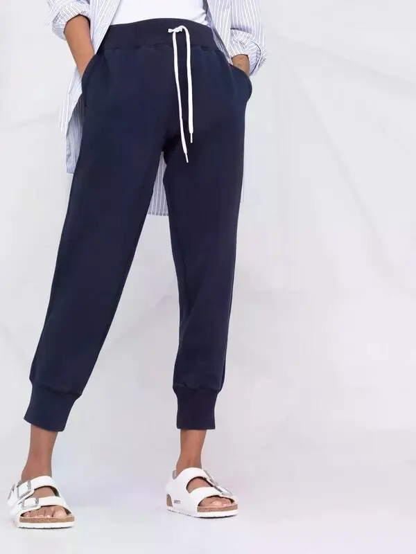 Polo Ralph Lauren Cotton Blend Tapered Track Trousers - Blue
