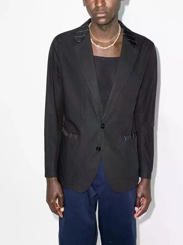Dolce & Gabbana Stripe-trim Single-breasted Blazer