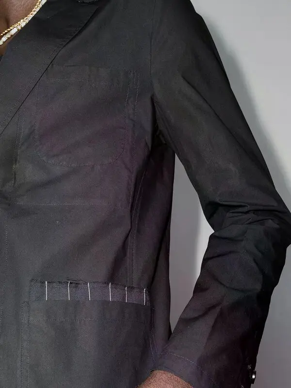 Dolce & Gabbana Stripe-trim Single-breasted Blazer