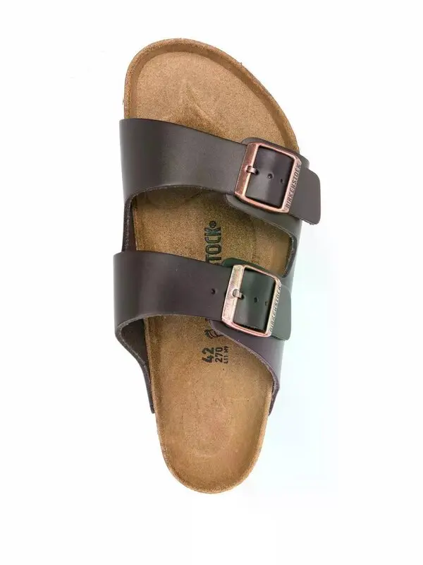 BIRKENSTOCK Arizona Leather Sandals - Brown