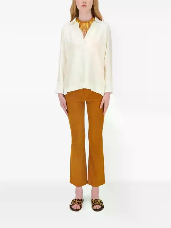PAULA Diane Silk Blouse - Neutrals