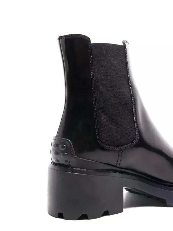 TOD'S Lug-sole Chelsea Boots - Black