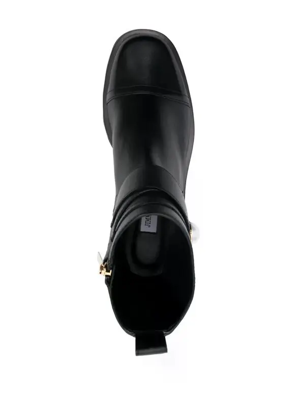 JIMMY CHOO Meena Side-zip Ankle Boots - Black