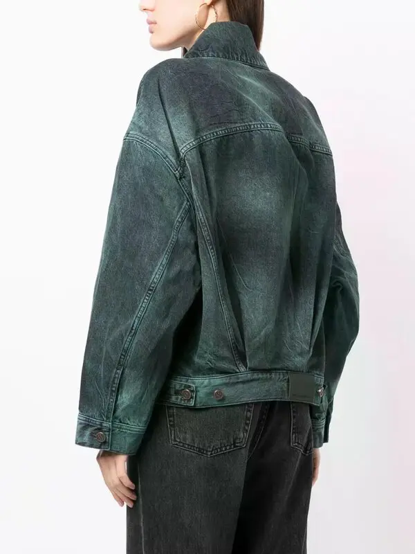 Stella McCartney Tie-dye Oversized Denim Jacket