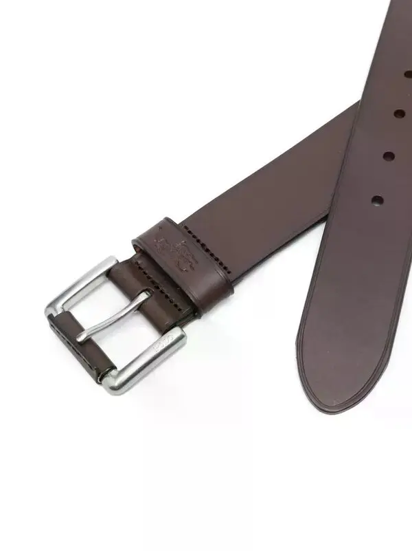 Polo Ralph Lauren Buckled Leather Belt - Brown