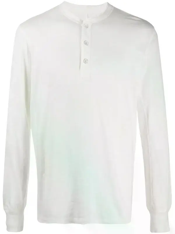 Rag & Bone Round-split Neck Long-sleeved Top