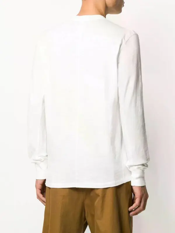 Rag & Bone Round-split Neck Long-sleeved Top