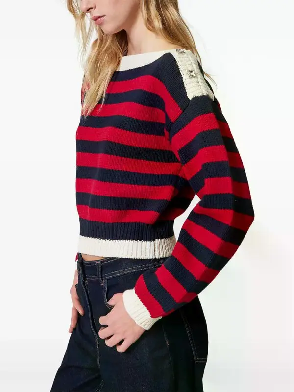 TWINSET Striped Jumper