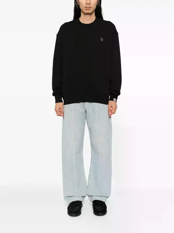 A BATHING APE Logo-patch Sweatshirt