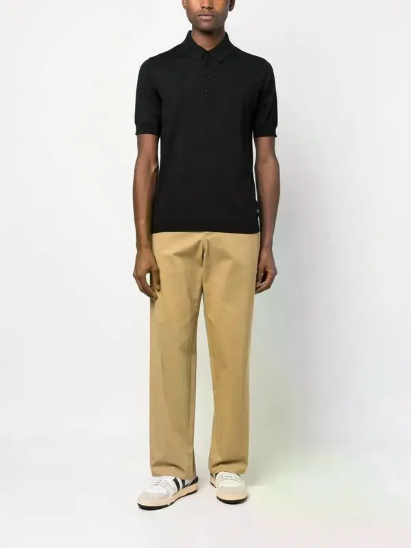 GOES BOTANICAL Merino-wool Polo Shirt