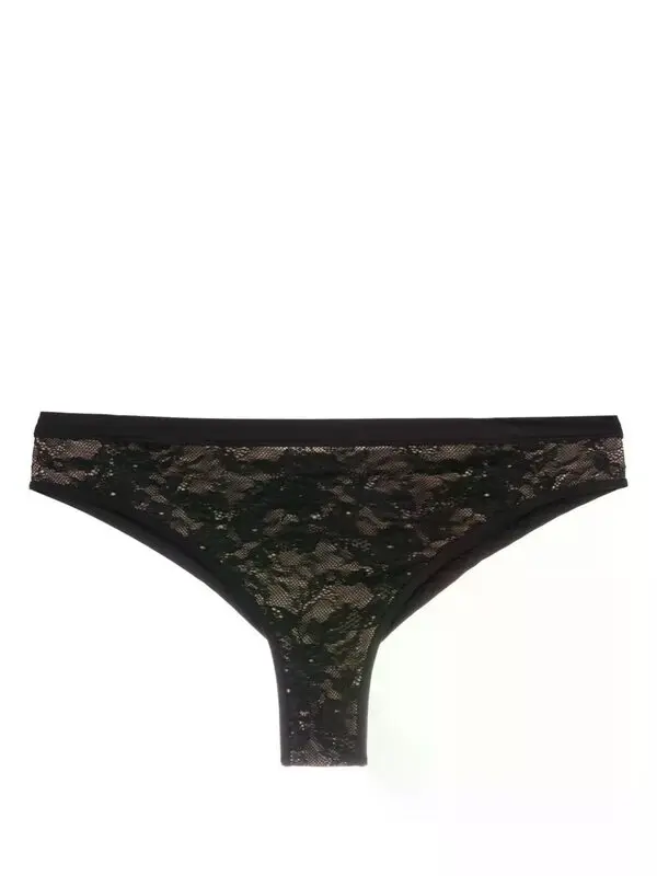 Marlies Dekkers Taboo Floral-lace Butterfly Briefs - Black