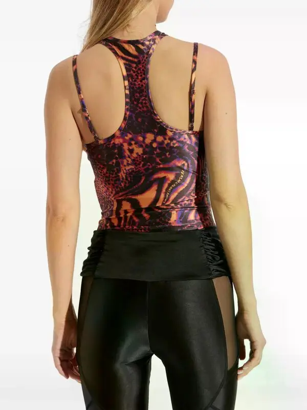 Versace Animal-print Bodysuit