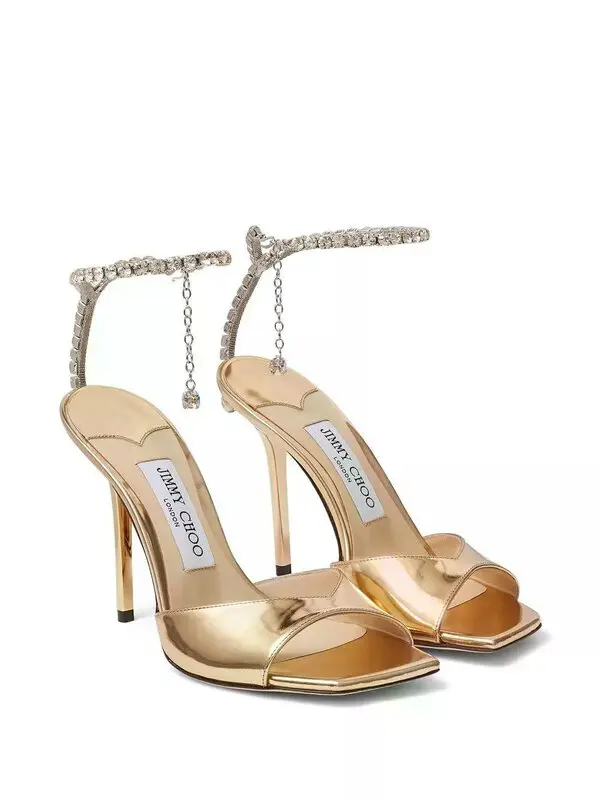 JIMMY CHOO Saeda 100mm Sandals