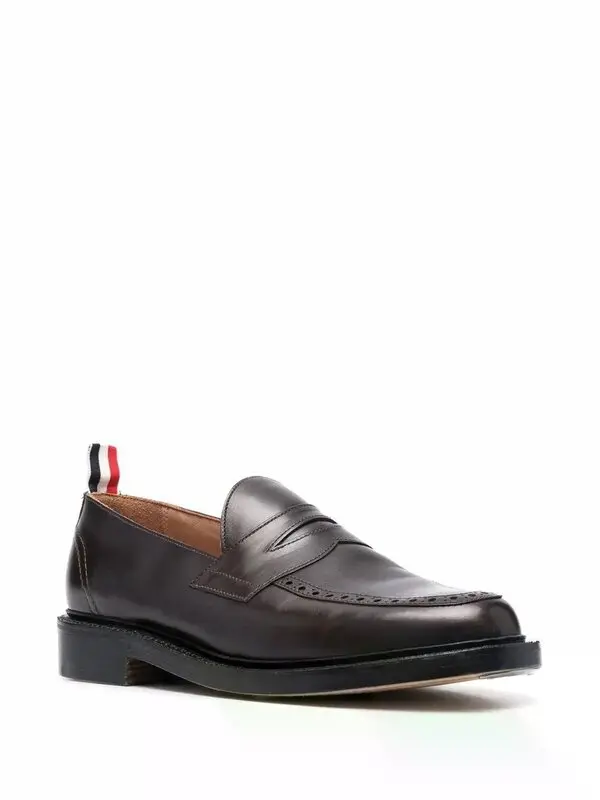 Thom Browne Goodyear-sole Penny-slot Loafers