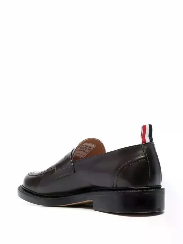 Thom Browne Goodyear-sole Penny-slot Loafers