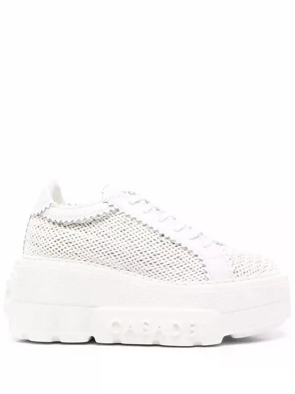 Casadei Nexus Hanoi Platform Sneakers - White