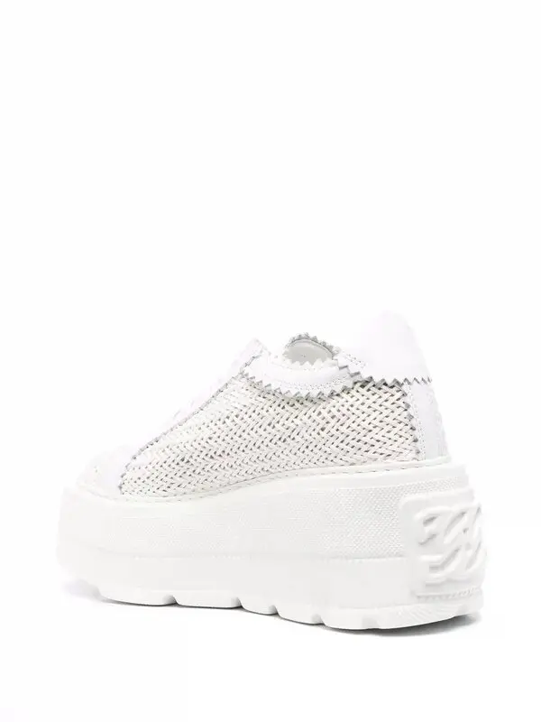 Casadei Nexus Hanoi Platform Sneakers - White