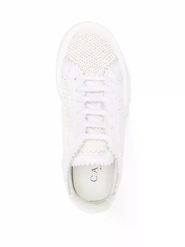 Casadei Nexus Hanoi Platform Sneakers - White