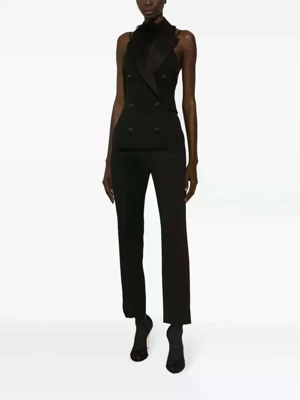 Dolce & Gabbana Virgin Wool-blend Trousers