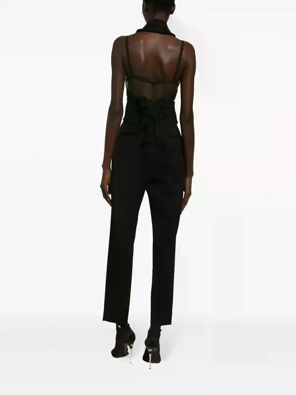 Dolce & Gabbana Virgin Wool-blend Trousers