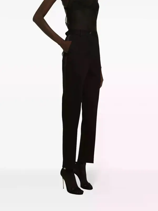 Dolce & Gabbana Virgin Wool-blend Trousers