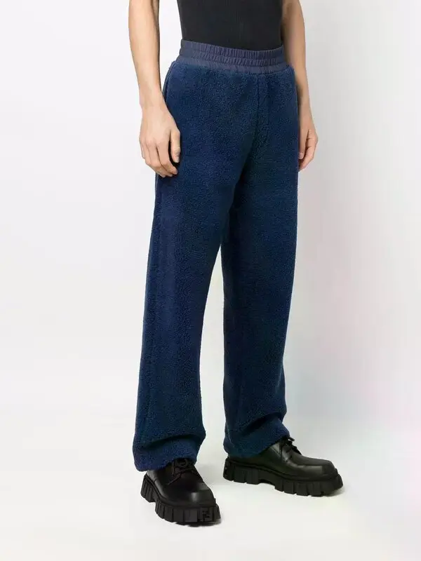 Fendi Fleece Straight-leg Track Pants