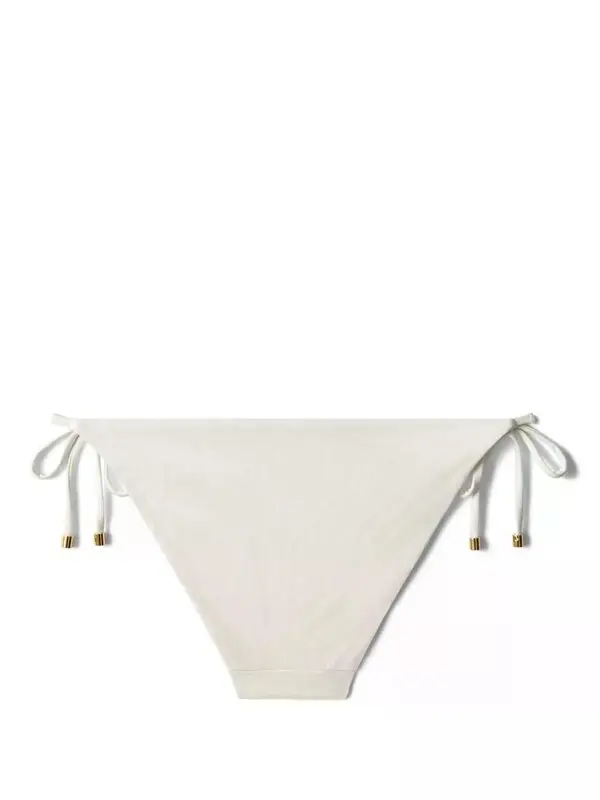 JIMMY CHOO Ariah Logo-print Bikini Bottoms