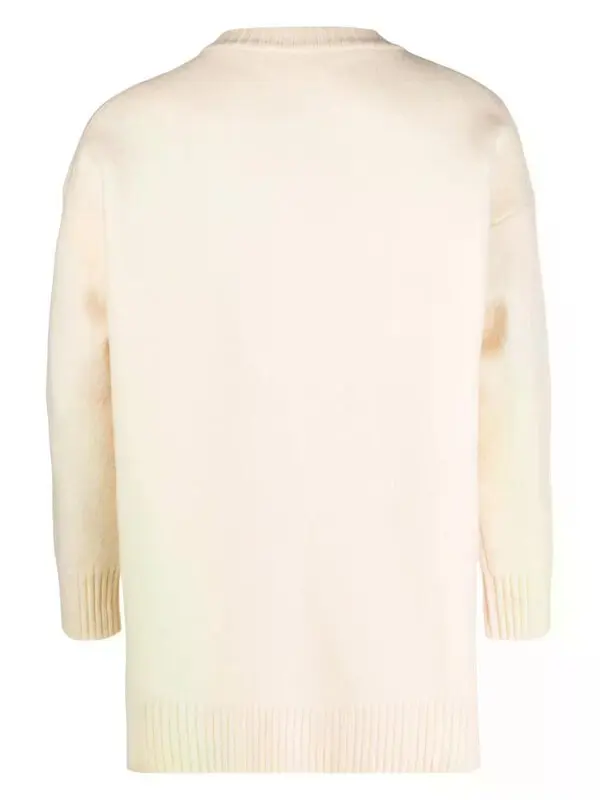 JIL SANDER Logo-print Wool Jumper