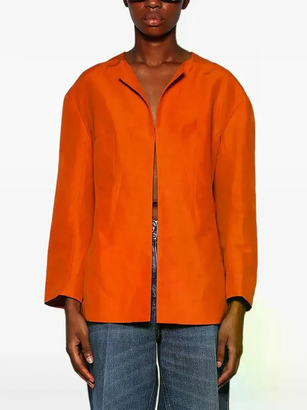 Givenchy Open-front Blouse