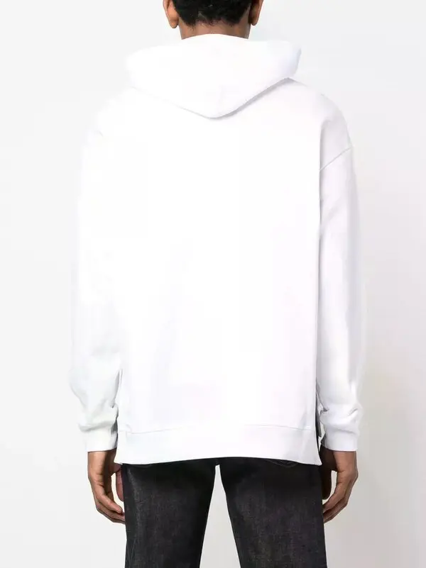 Moschino Smile Logo-print Cotton Hoodie