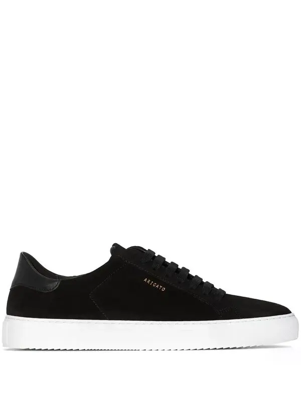 Axel Arigato Clean 90mm Suede Sneakers - Black