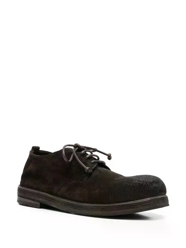 Marsèll Zucca Zeppa Suede Derby Shoes - Brown