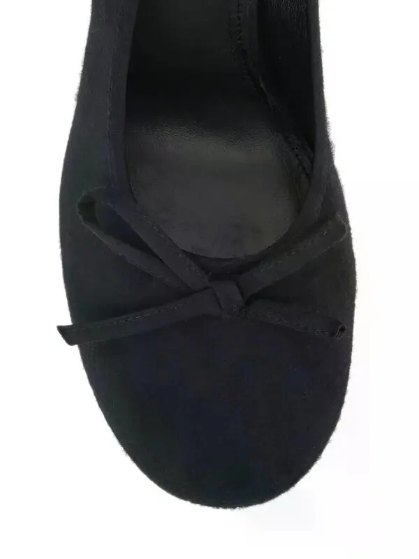 Balenciaga 70mm Leopold Worn-out Satin Pumps