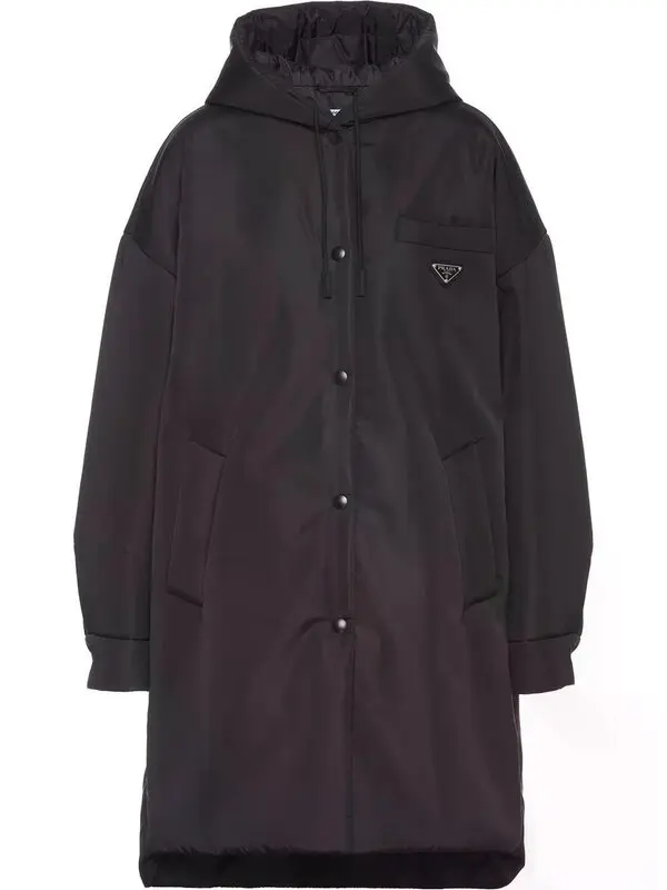 Prada Re-nylon Triangle-logo Raincoat