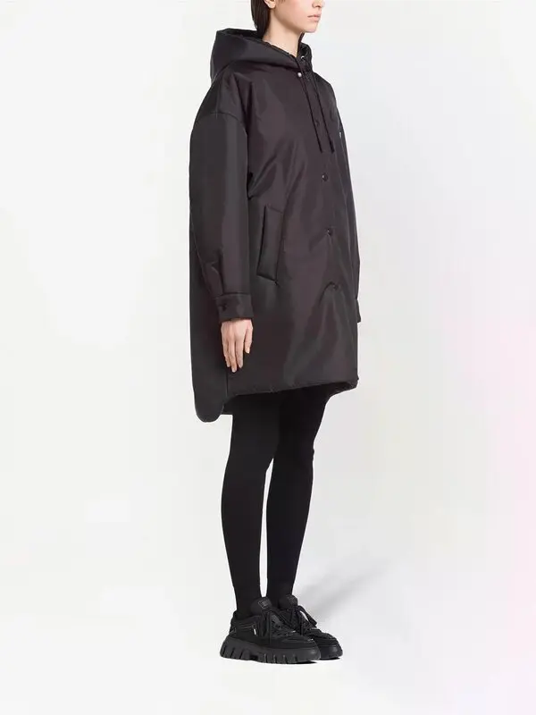 Prada Re-nylon Triangle-logo Raincoat