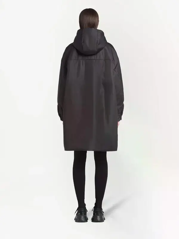 Prada Re-nylon Triangle-logo Raincoat