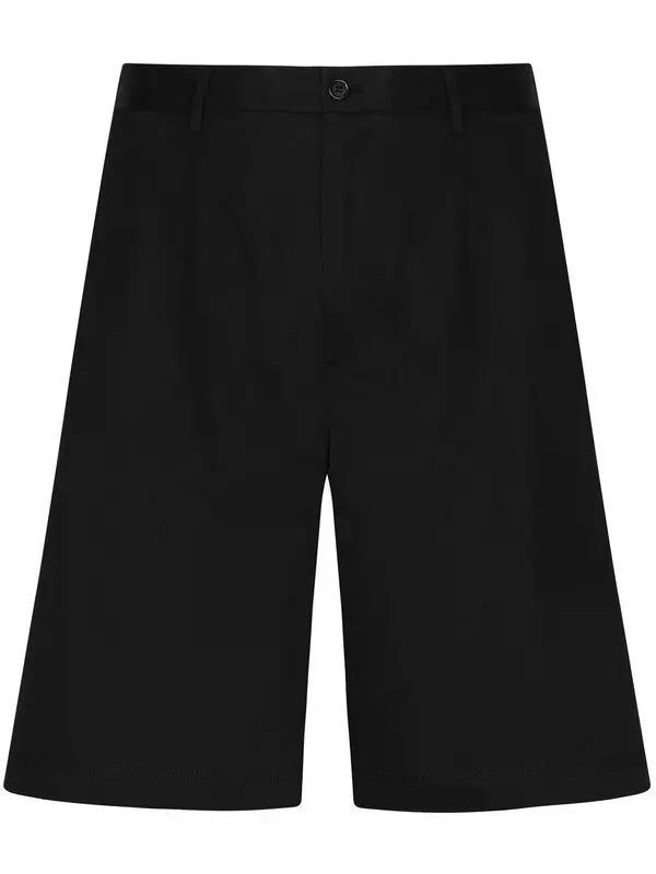 Dolce & Gabbana Logo-tag Cotton Shorts